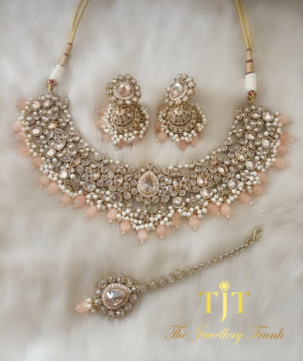 Saifa Peach – TheJewelleryTrunk
