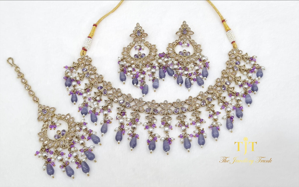 Isha Purple – TheJewelleryTrunk
