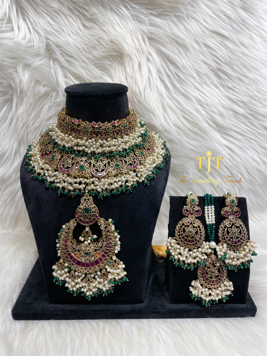 Anjna with Jhumar – TheJewelleryTrunk