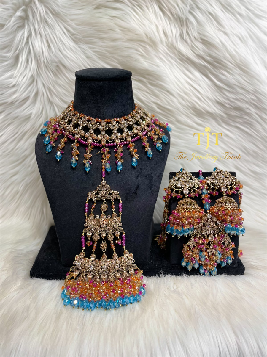 Dhamni with Jhumar – TheJewelleryTrunk